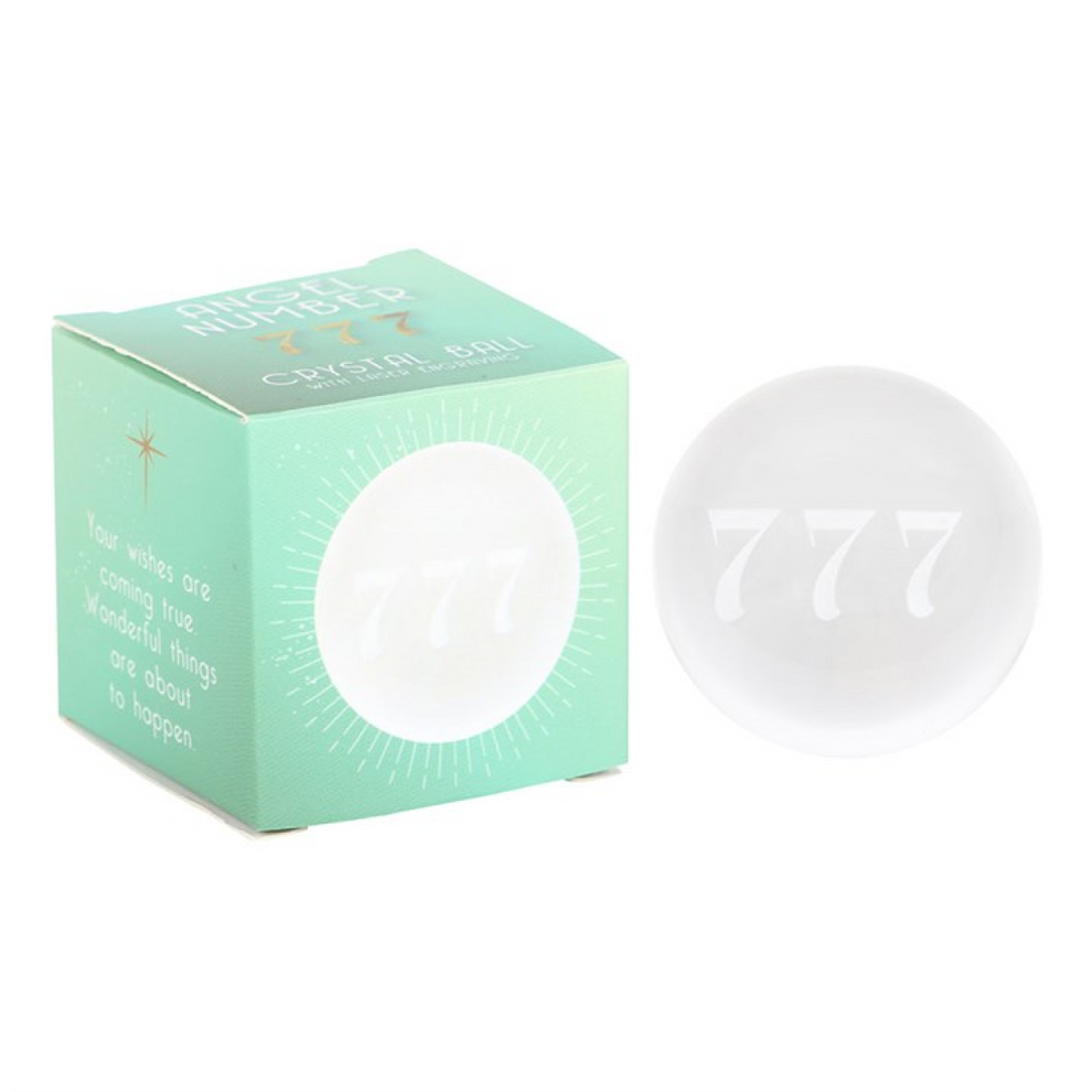 777 Angel Number Crystal Ball – Wicked Willow