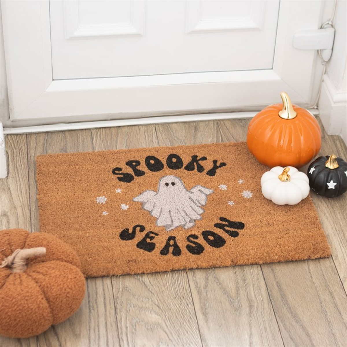 Natural Spooky Season Ghost Doormat – Wicked Willow