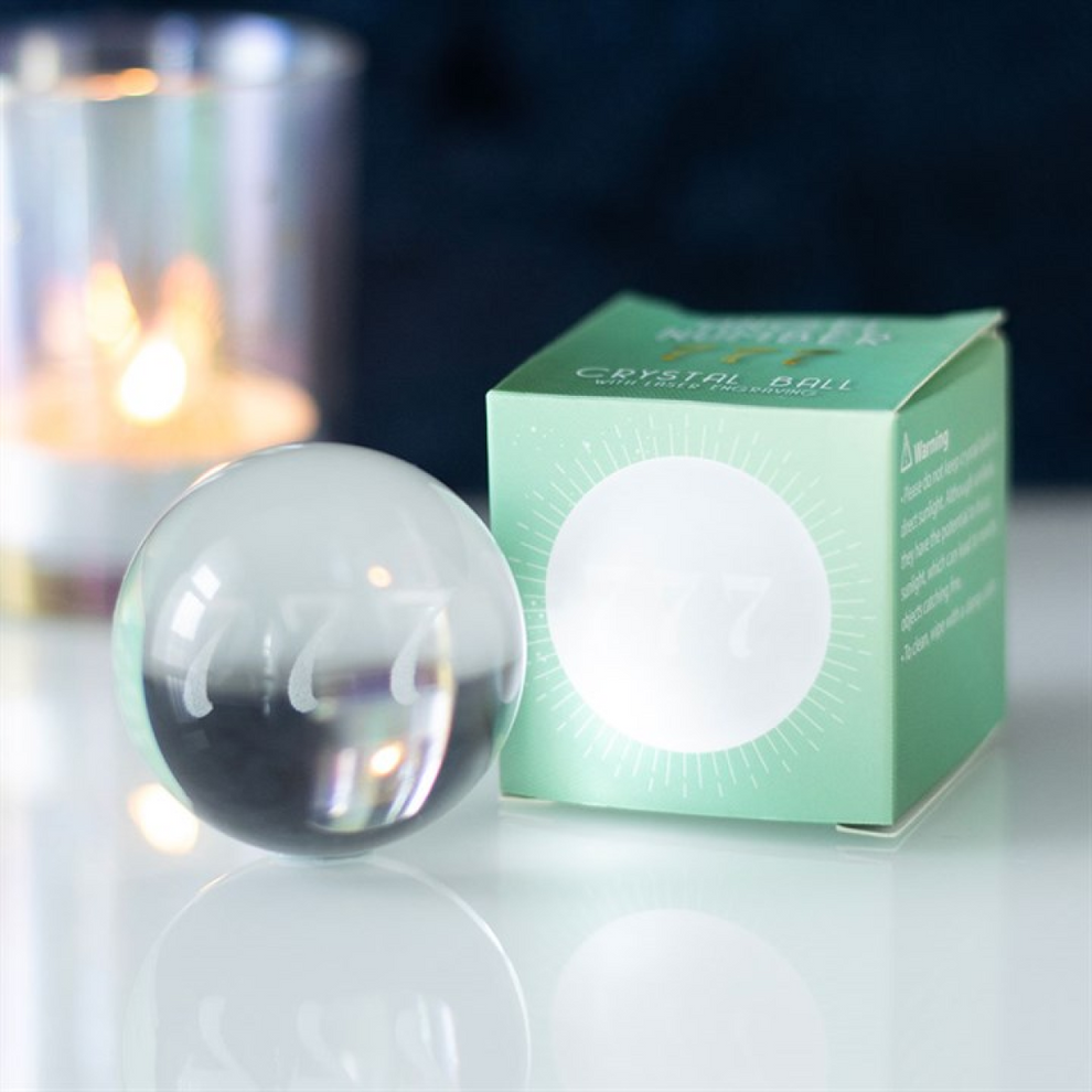 777 Angel Number Crystal Ball – Wicked Willow