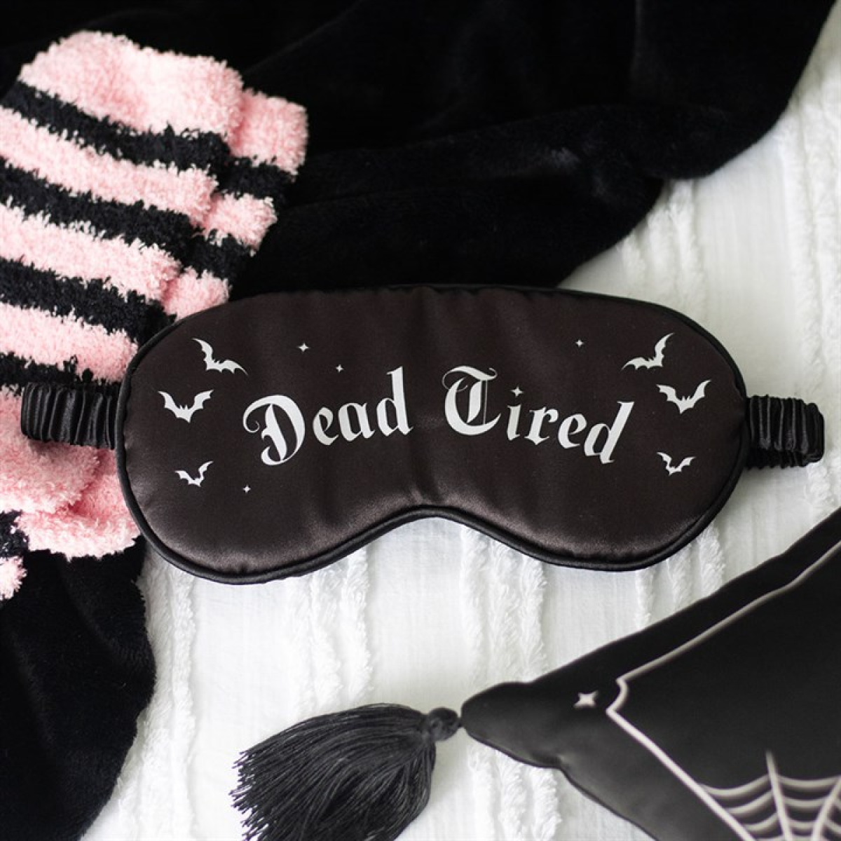 Dead Tired Satin Sleep Mask – Wicked Willow